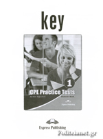 CPE PRACTICE TESTS 1 KEY // STUDENT'S BOOK - OBEE BOB - Βιβλιοπωλείο ...