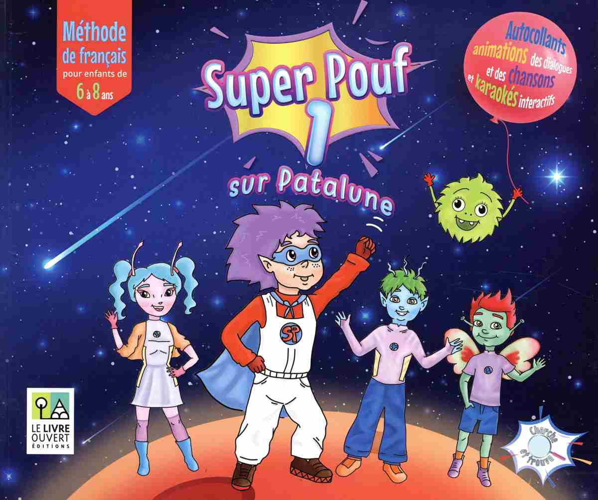 SUPER POUF SUR PATALUNE 1 // (+AUTOCOLLANTS, ANIMATIONS DES DIALOGUES ...