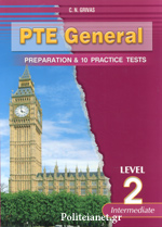 Pte General // Preparation And 10 Practice Tests, Level 2 Intermediate ...