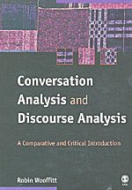 Conversation Analysis And Discourse Analysis (p/b) // A Comparative And ...