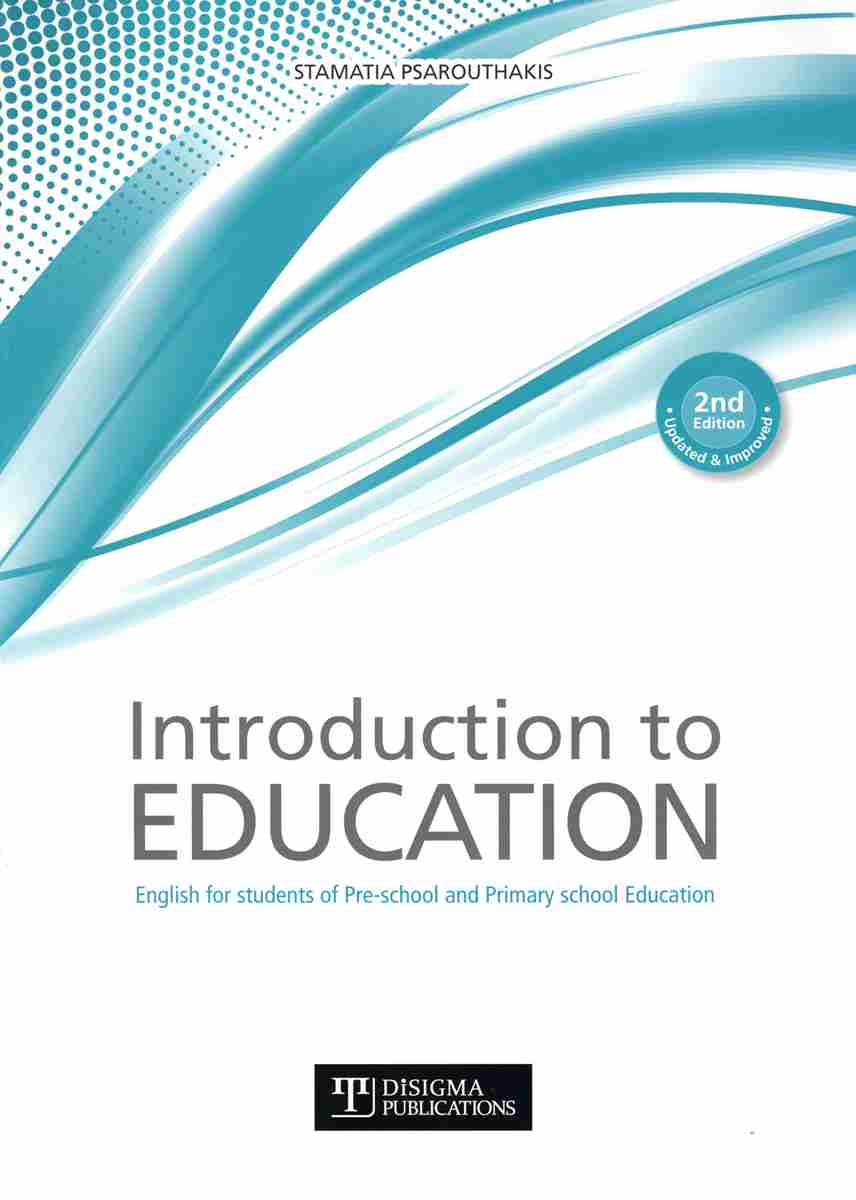 Introduction to education // English for students of pre-school and ...