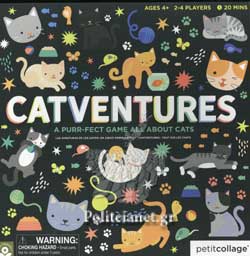 Catventures // A Purr-fect Game All About Cats - Βιβλιοπωλείο Πολιτεία