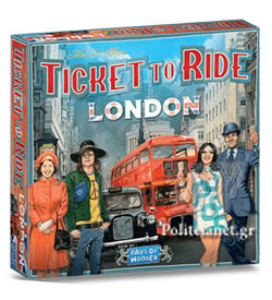 TICKET TO RIDE: LONDON // ΟΙΚΟΓΕΝΕΙΑΚΟ ΕΠΙΤΡΑΠΕΖΙΟ ΠΑΙΧΝΙΔΙ, [2-4 ...