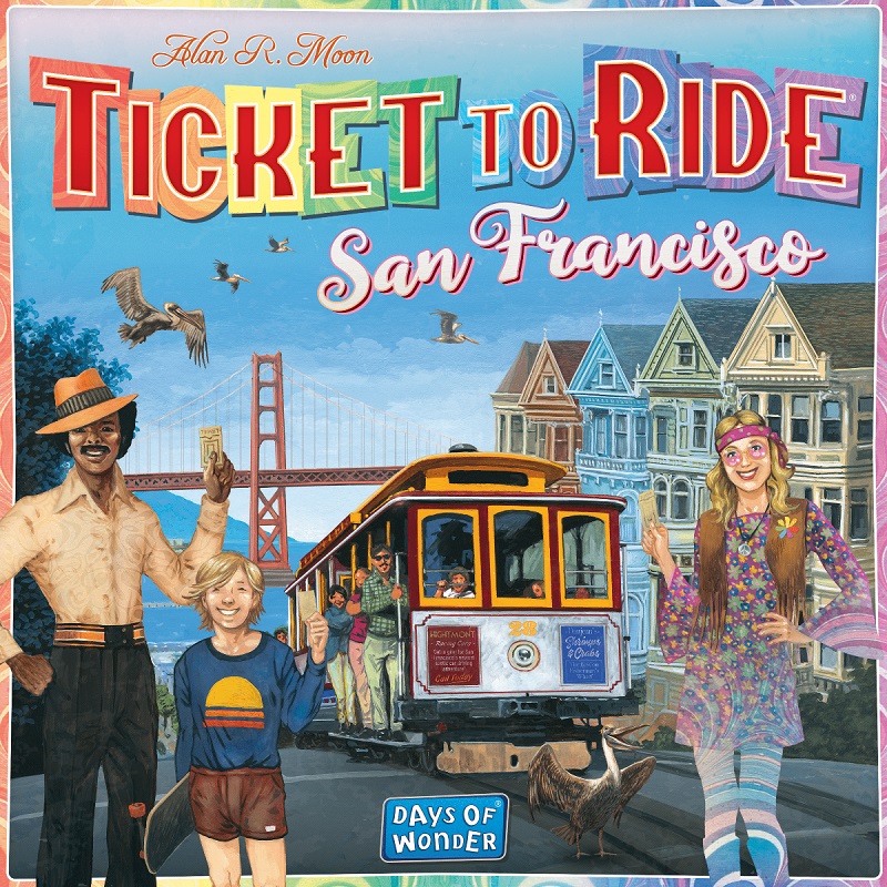TICKET TO RIDE: SAN FRANSISCO // ΟΙΚΟΓΕΝΕΙΑΚΟ ΕΠΙΤΡΑΠΕΖΙΟ ΠΑΙΧΝΙΔΙ, (2 ...