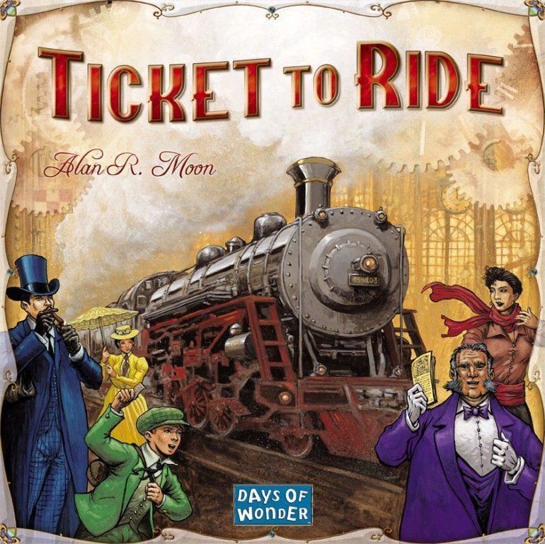 Ticket To Ride - English // Επιτραπεζιο Παιχνιδι Στρατηγικης, [2-5 ...