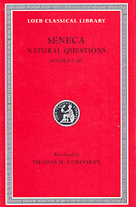 (H/B) SENECA (VOLUME VII) // NATURAL QUESTIONS (VOLUME I, BOOKS 1-3 ...