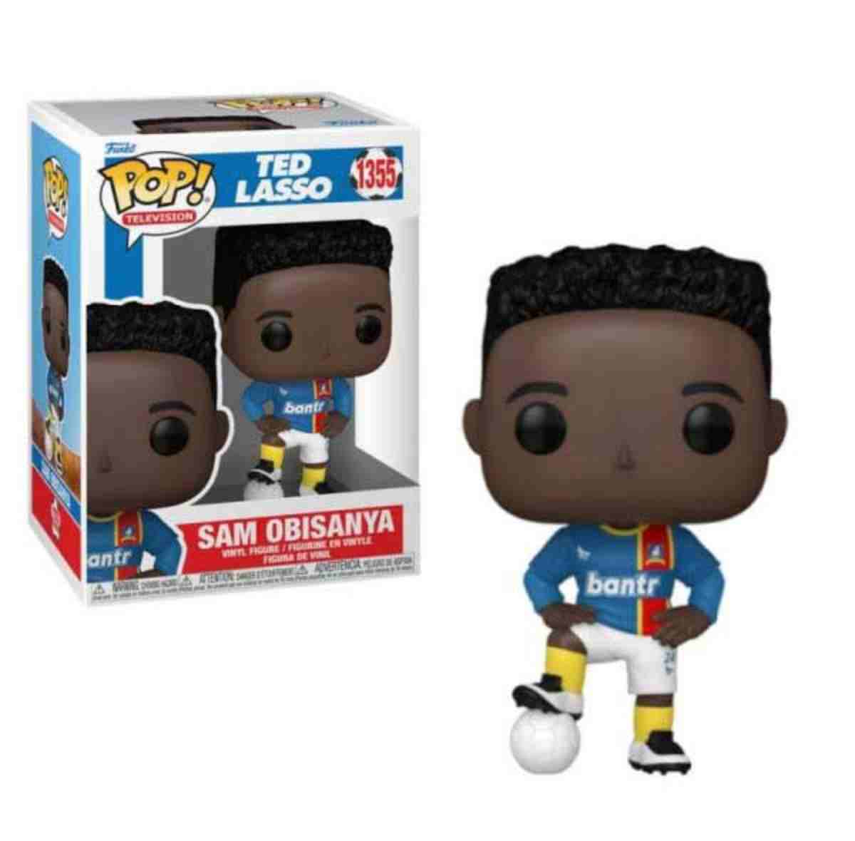 TELEVISION: TED LASSO - SAM OBISANYA #1355 VINYL FIGURE - Βιβλιοπωλείο ...